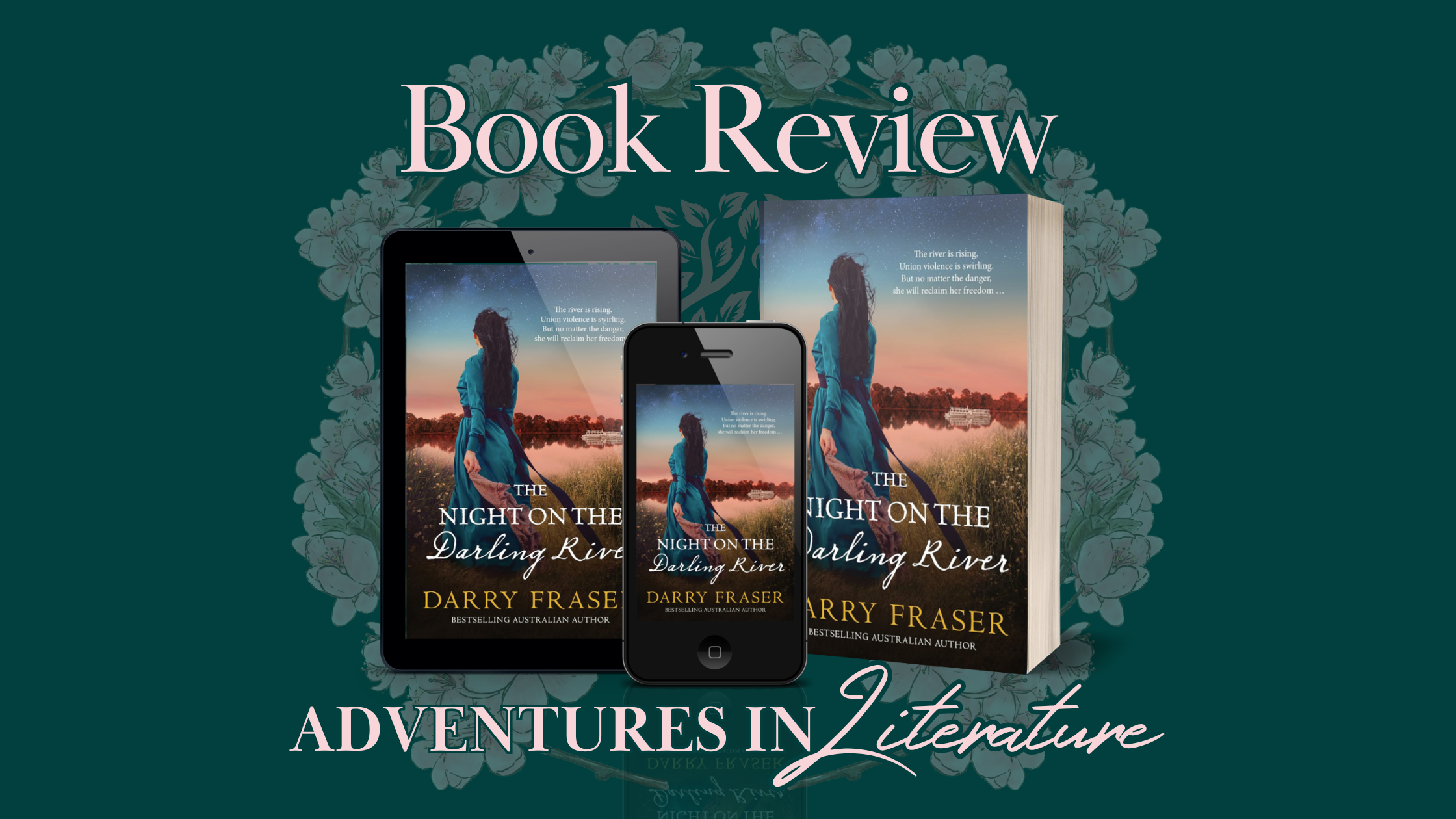 Book Review & Tour: The Night on the Darling River by Darry Fraser ...